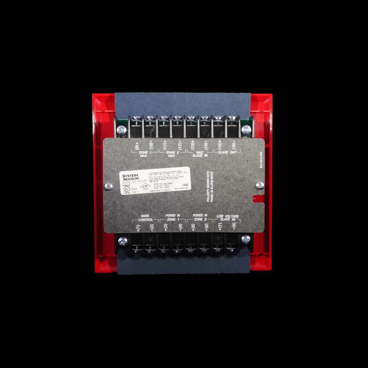 MDL3R SYSTEM SENSOR SYNC MODULE ,RED – Total Life Safety Solutions