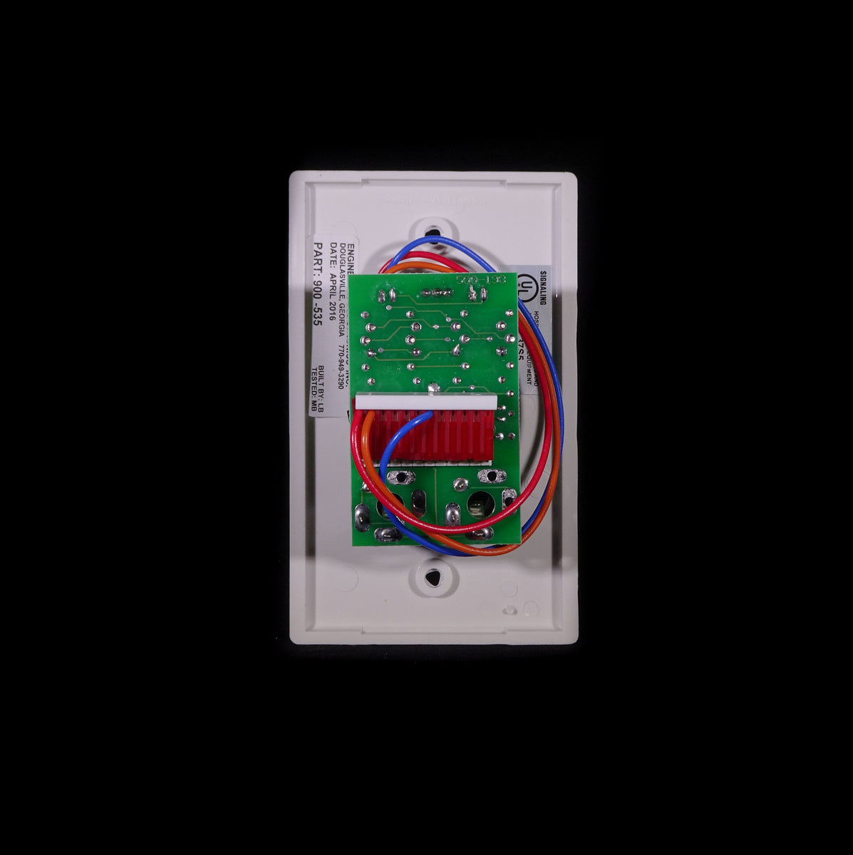 900-535 MED-TEK ENGINEERED ELECTRONICS VISUAL PATIENT STATION – Total ...