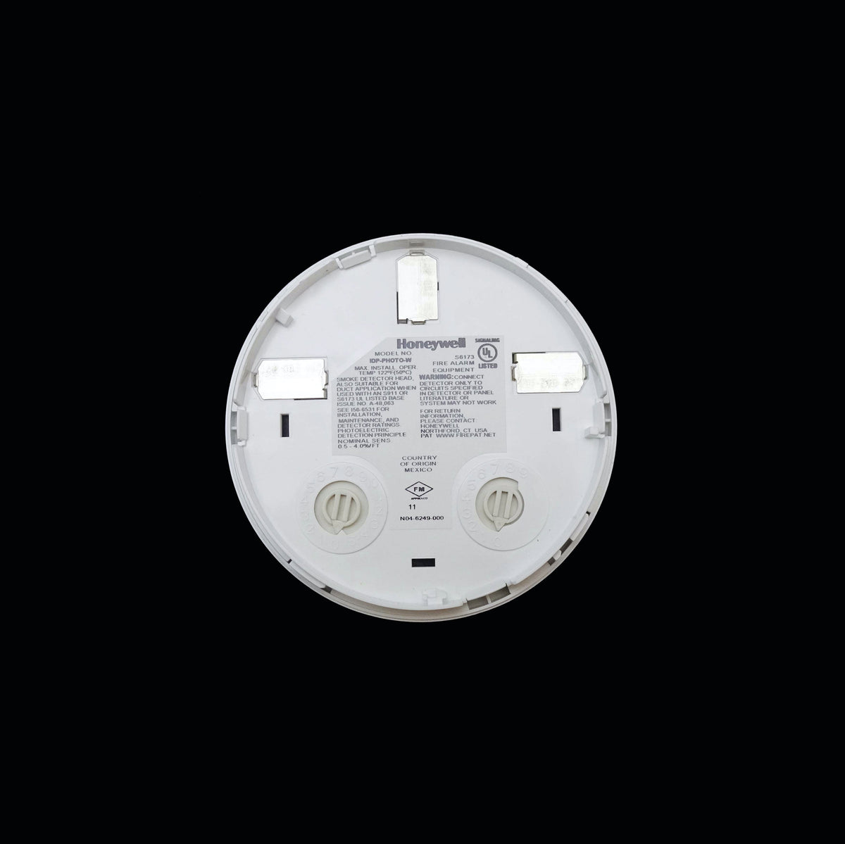 IDP-PHOTO-W ADDRESSABLE PHOTOELECTRIC SMOKE DETECTOR WHITE – Total Life ...