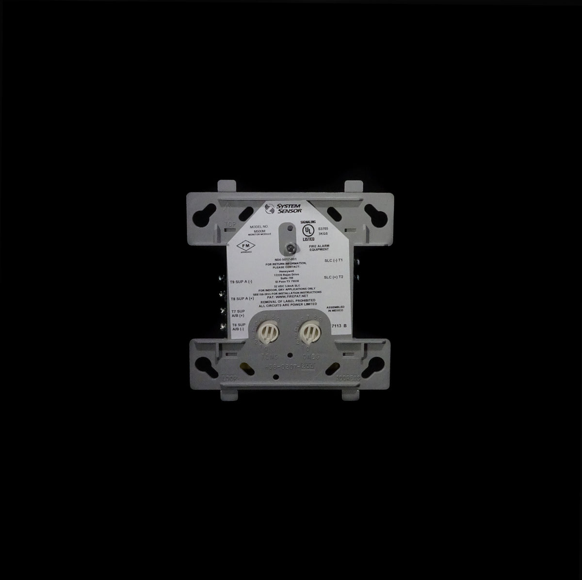 M500M SYSTEM SENSOR MONITOR MODULE – Total Life Safety Solutions