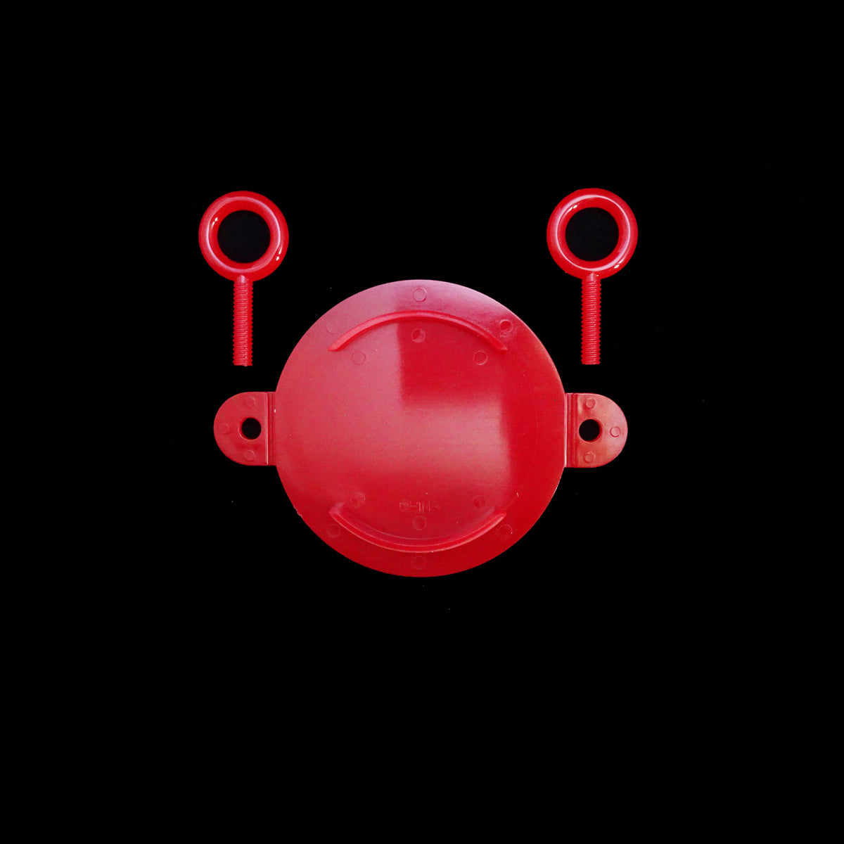 PBC2 PLASTIC CAP W/EYE BOLT RED FDC CAP,PCKG OF 2 – Total Life Safety ...