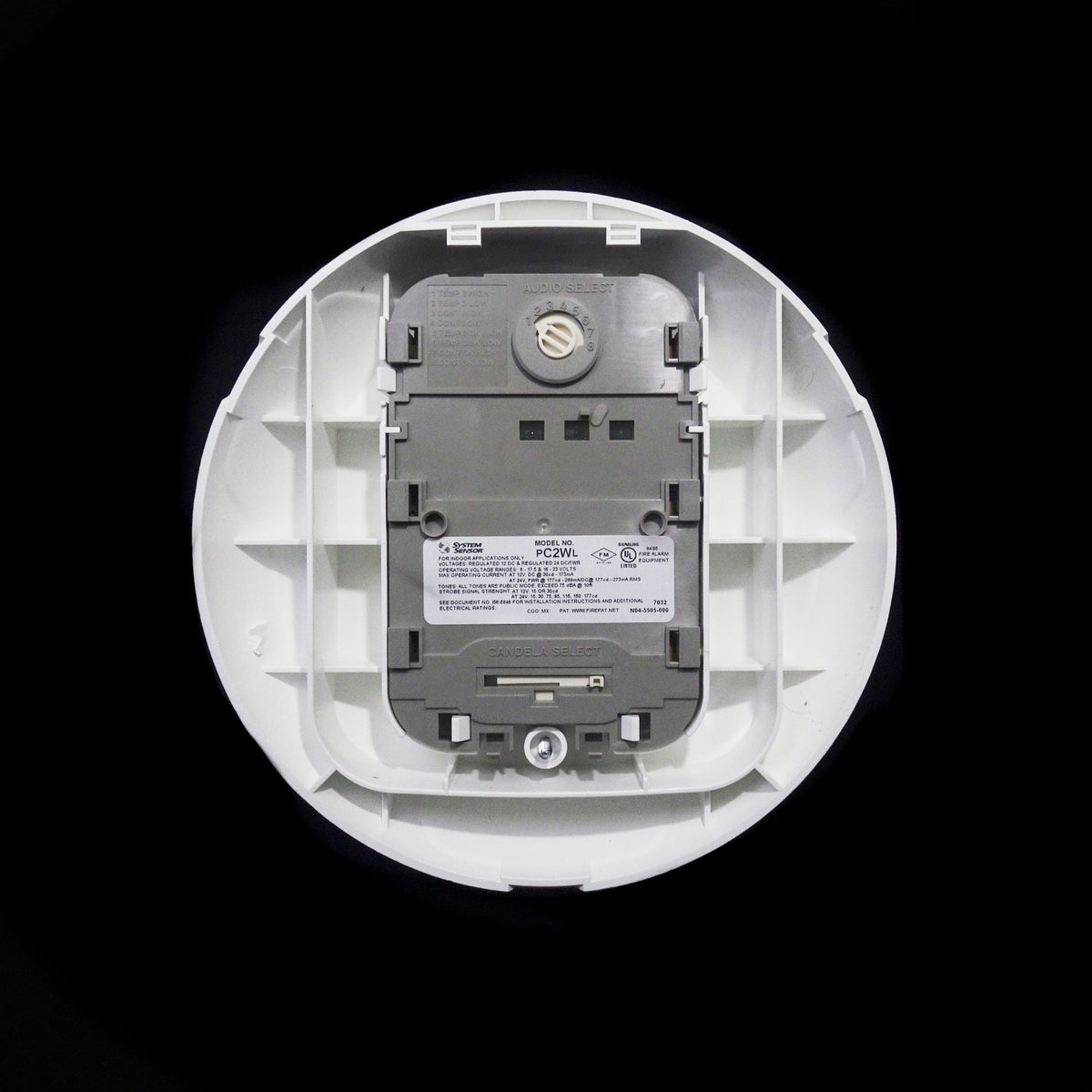 PC2WL SYSTEM SENSOR CEILING HORN STROBE WHITE – Total Life Safety Solutions