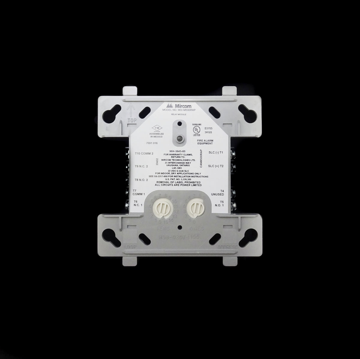 MRI-M500R SECUTRON RELAY MODULE – Total Life Safety Solutions