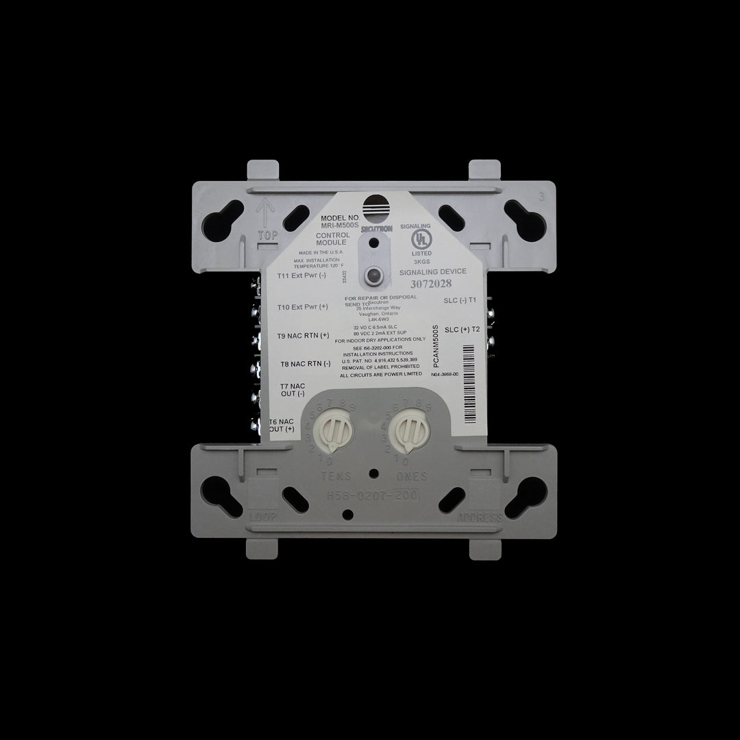 MRI-M500S SECUTRON SUPERVISOR MODULE – Total Life Safety Solutions